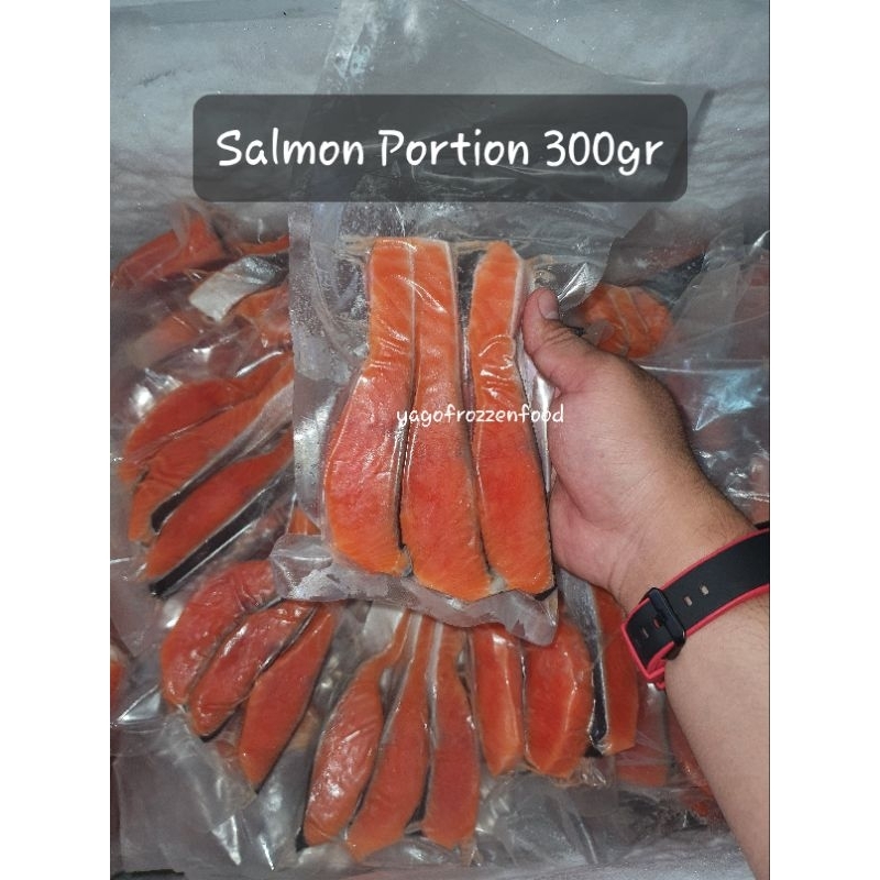 Jual Salmon Fillet Fresh Frozen / Norwegian Salmon Fillet | Shopee ...