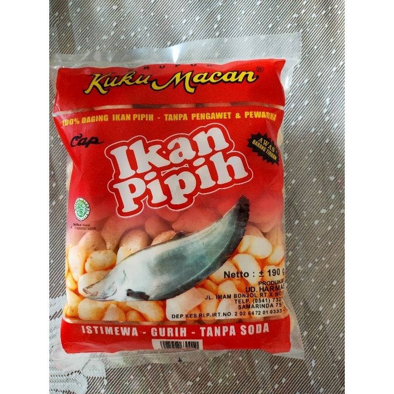 Jual AMPLANG KUKU MACAN CAP IKAN PIPIH PRODUKSI UD HARMAS SAMARINDA ...