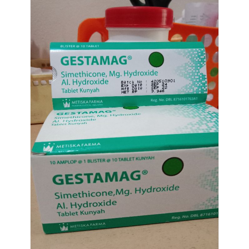 Jual GESTAMAG per strip | Shopee Indonesia