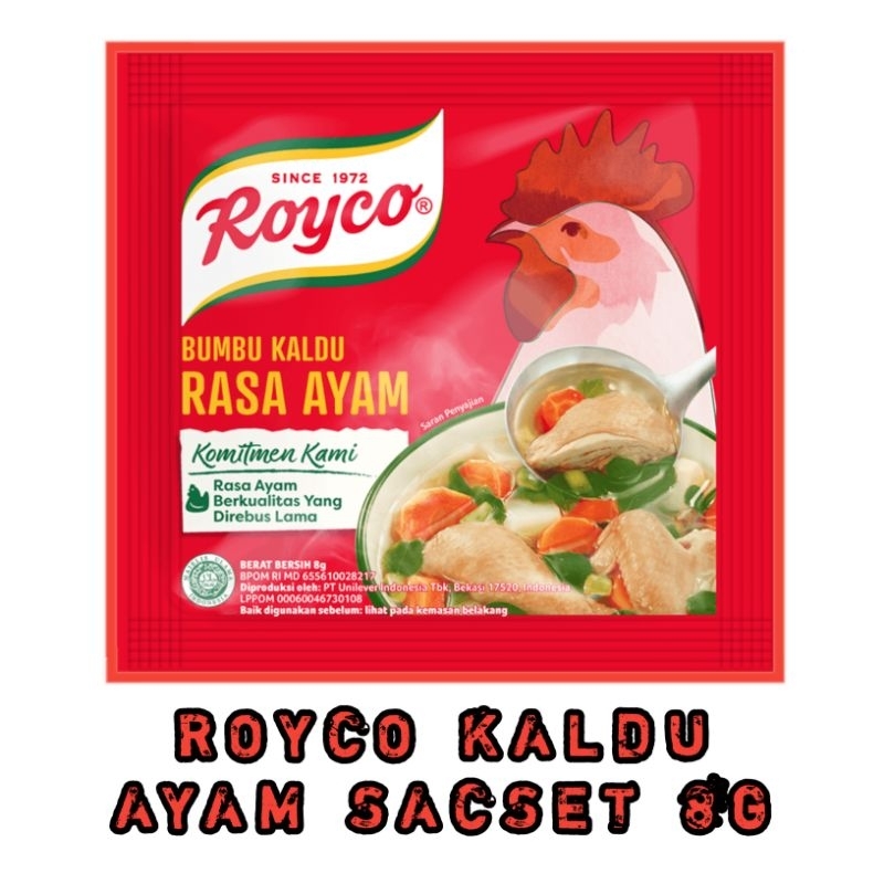 Jual ROYCO KALDU AYAM 8g | Shopee Indonesia