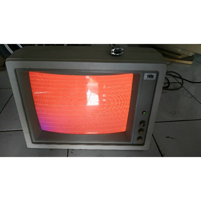 Jual monitor tabung jadul tvm dibawah vga komputer XT | Shopee Indonesia