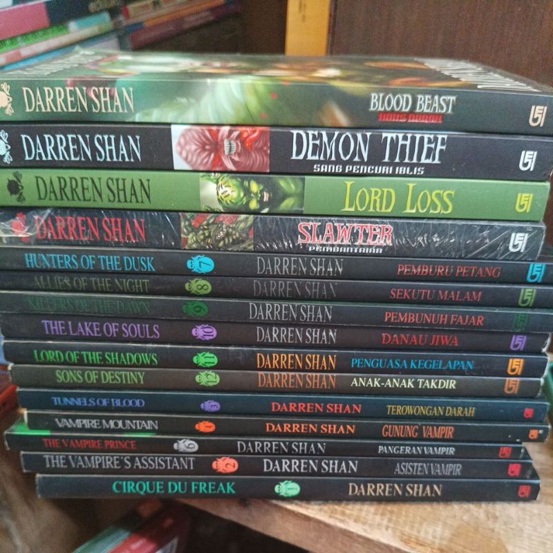 Jual NOVEL DARREN SHAN NOVEL MISTERI HOROR ORIGINAL | Shopee Indonesia