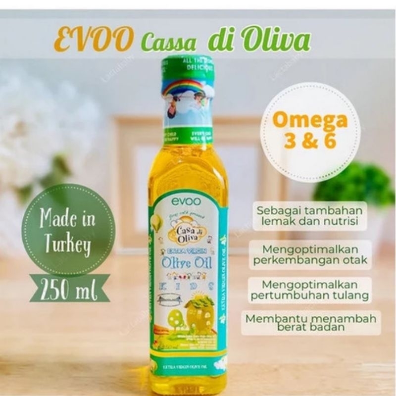 Jual Evo Casa Di Oliva Extra Virgin Olive Oil 250ml - Turkey. Oil ...
