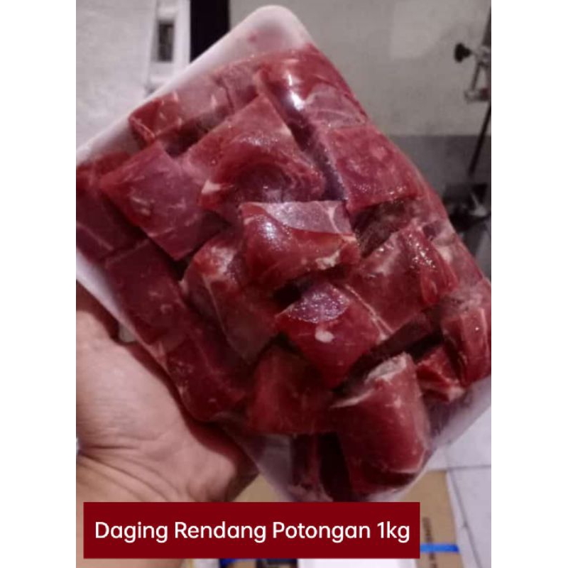 Jual Daging Rendang/Daging Semur 1kg/Daging sop tetelan 500gr premium ...