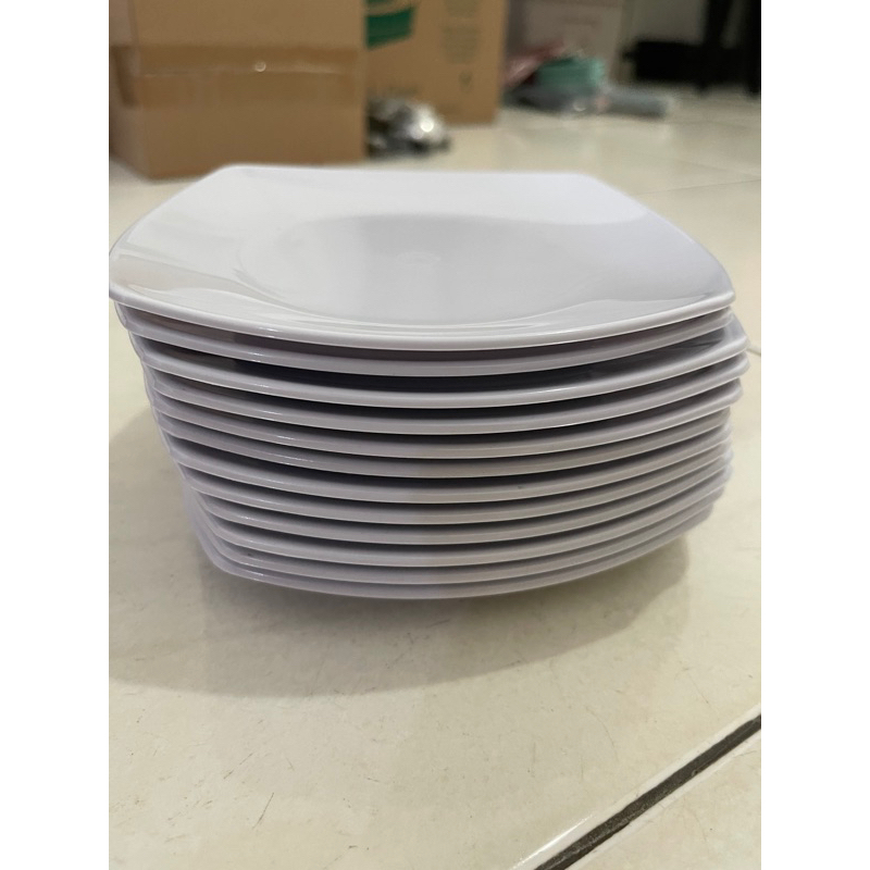 Jual ( 1 lusin ) Piring Corel Kecil I-one / Piring Dessert / Piring ...