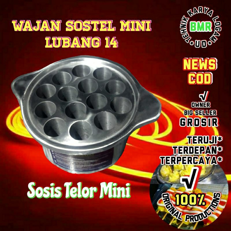 Jual WAJAN SOSTEL MINI LUBANG 14 | Shopee Indonesia
