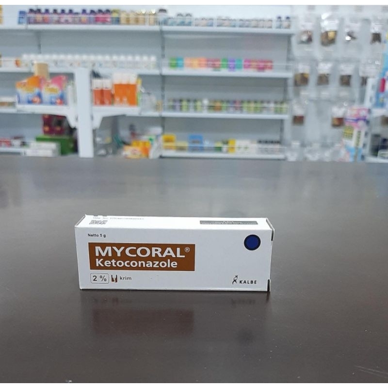 Jual Mycoral Cream 5 gr utk infeksi jamur pd kulit | Shopee Indonesia