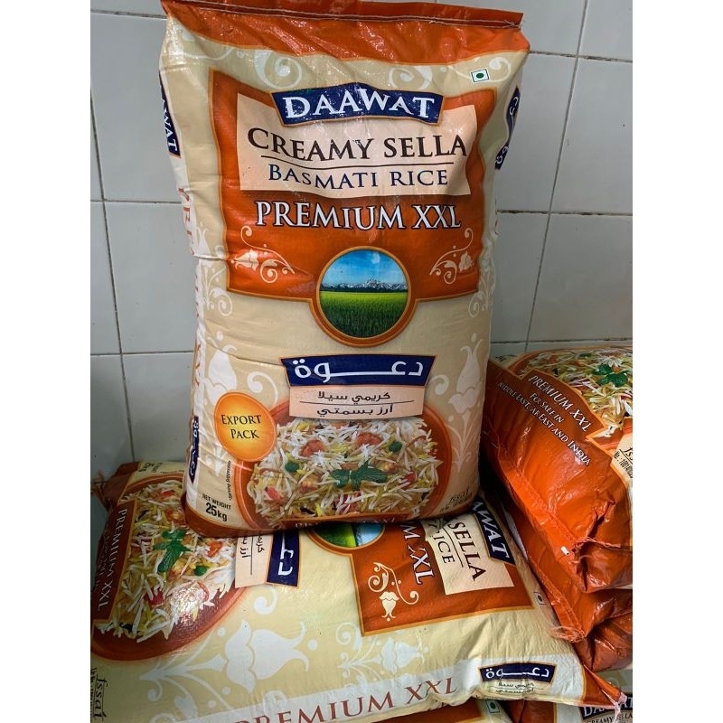 Jual Beras Arab Basmati rice 25 kg Daawat Premium | Shopee Indonesia