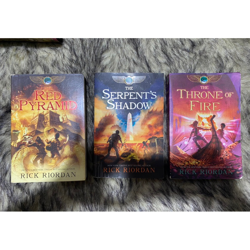 Jual (NEW+English+Original) The Kane Chronicles The Throne of Fire by ...