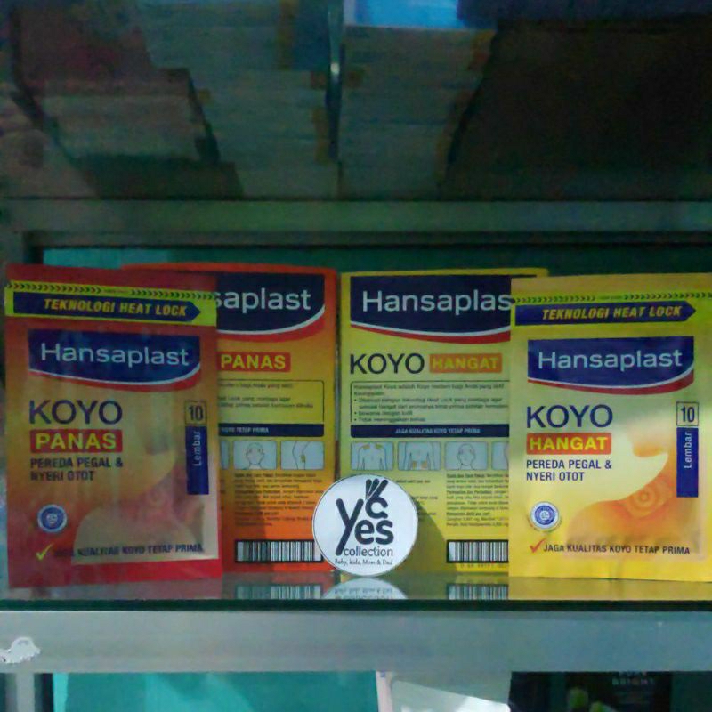 Jual Hansaplast Koyo Hangat Hansaplas Panas 1 Press 10 Lembar Pereda pegal nyeri otot sendi ...