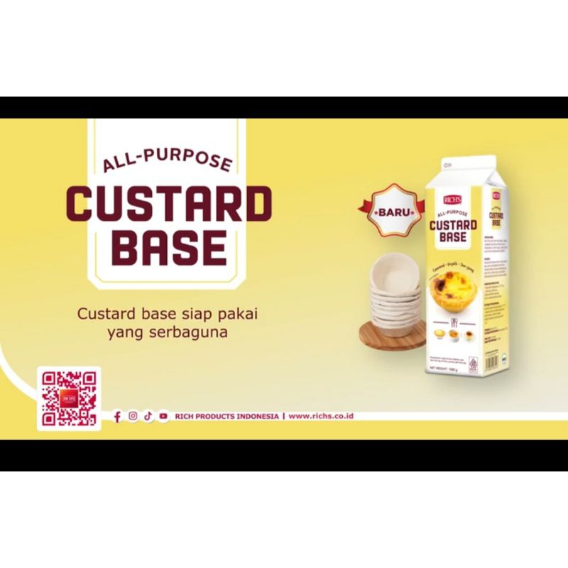 Jual Rich's all purpose custard base halal | Shopee Indonesia