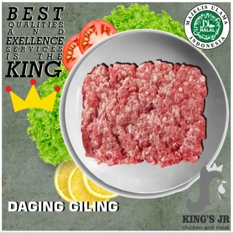 Jual DAGING SAPI GILING | Minced Beef Premium FROZEN 500gr | Shopee ...