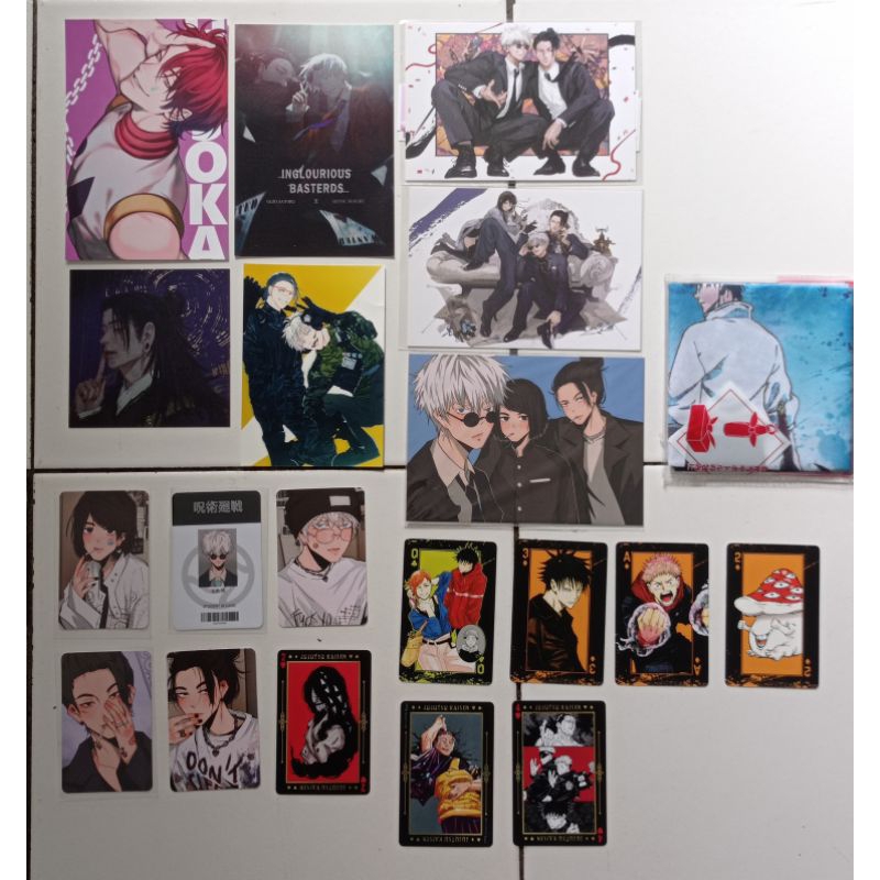Jual postcard pc trump card jjk, satosugu, hisoka by onegingek, YUD ...