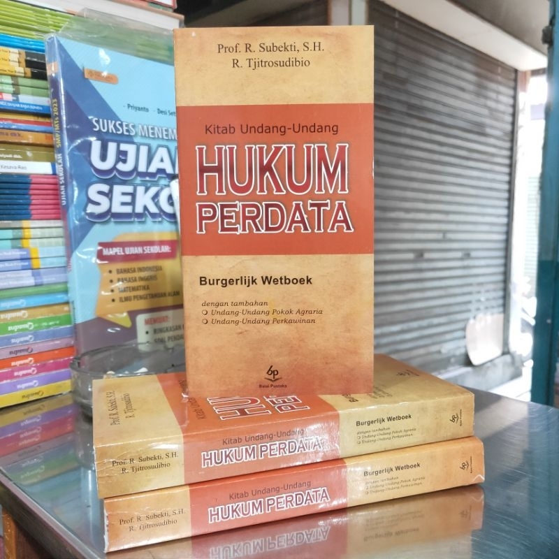 Jual KITAB UNDANG-UNDANG HUKUM PERDATA - Prof subekti BW - Kitab Undang ...