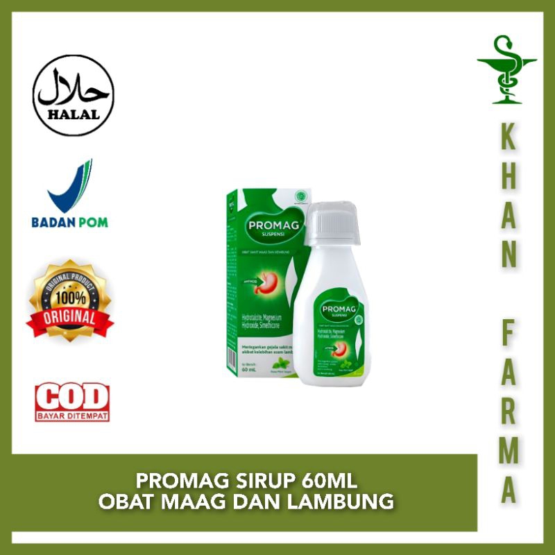 Jual PROMAG SIRUP OBAT MAAG DAN LAMBUNG DEWASA 60ML | Shopee Indonesia