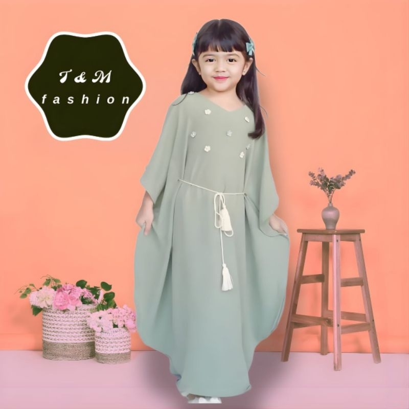 Jual T & M Fashion~Baju Anak perempan Lebaran 2023 Karima kaftan Super ... Jual T & M Fashion~Baju Anak perempan Lebaran 2023 Karima kaftan Super ...