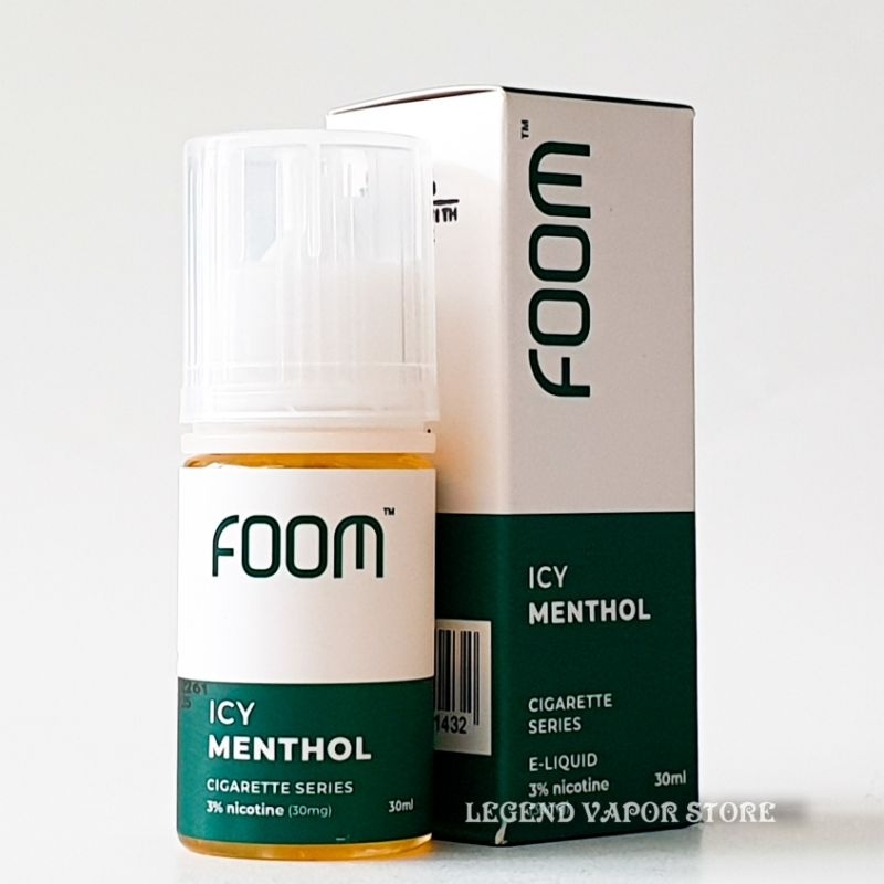 Jual SALT NIC - LIQUID FOOM ICY MENTHOL Tobacco Menthol 30ML 30MG 50MG ...