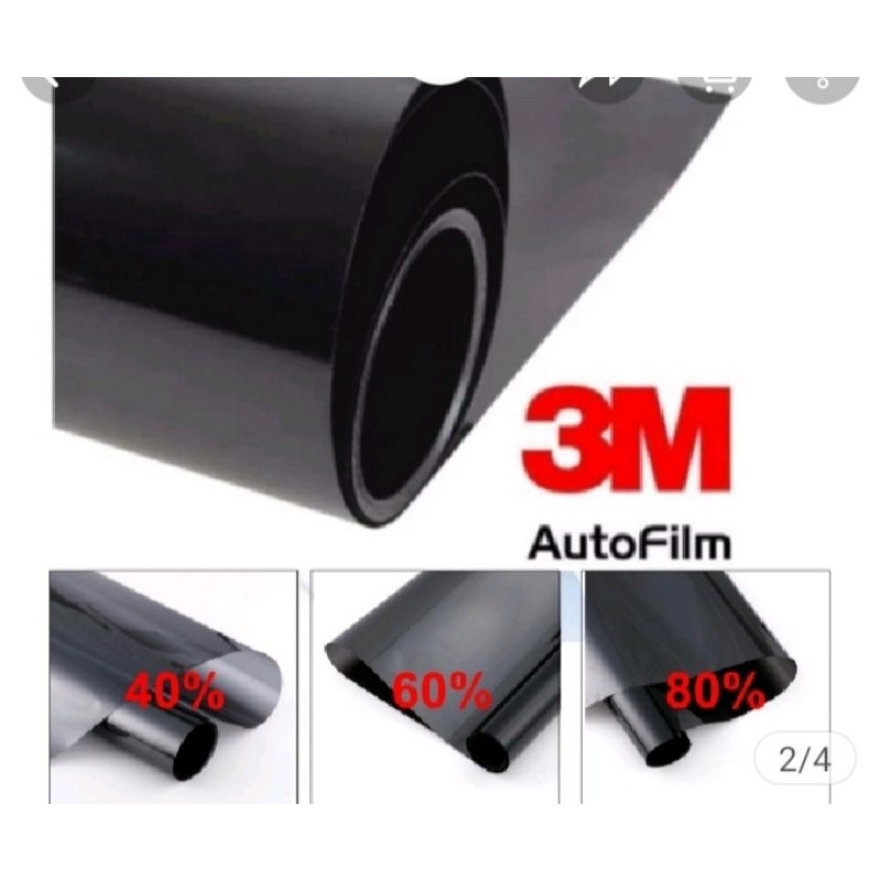 Jual kaca film 3m black beauty ir uv 20% 40% 60% 80% kaca film meteran | Shopee Indonesia
