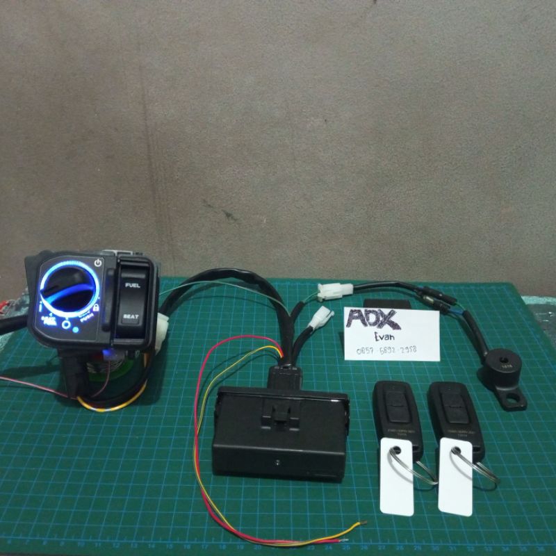 Jual Kunci Keyless Remot Smartkey set Ori Honda PNP Vario 125/150 LED ...
