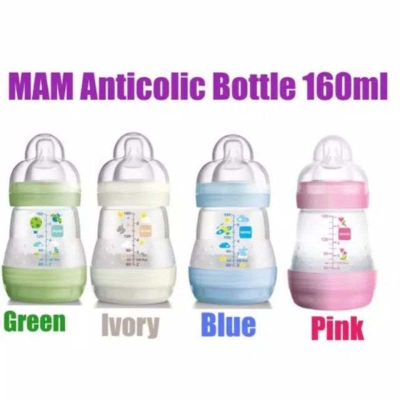 Jual Mam easy start anti colic bottle 160ml | Shopee Indonesia