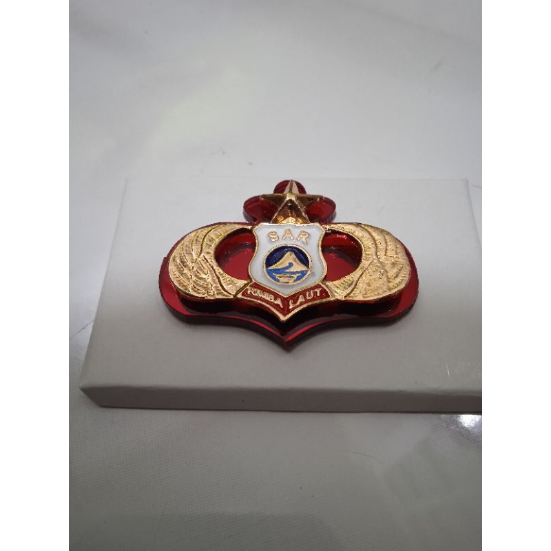 Jual brevet wing pin sar polri dasar akrilik mika | Shopee Indonesia