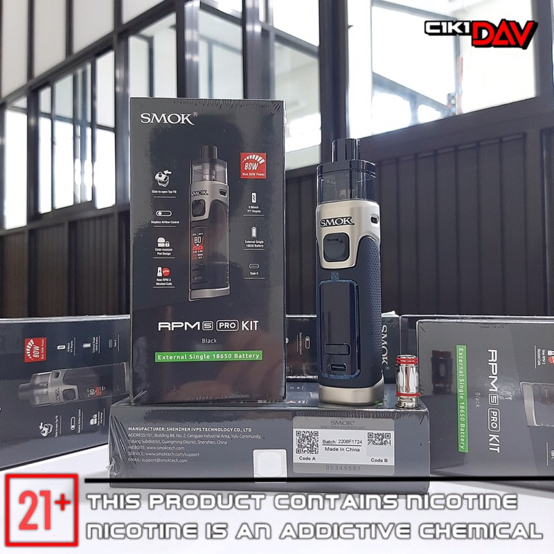 Jual SMOK RPM 5 PRO 80W kit authentic | Shopee Indonesia