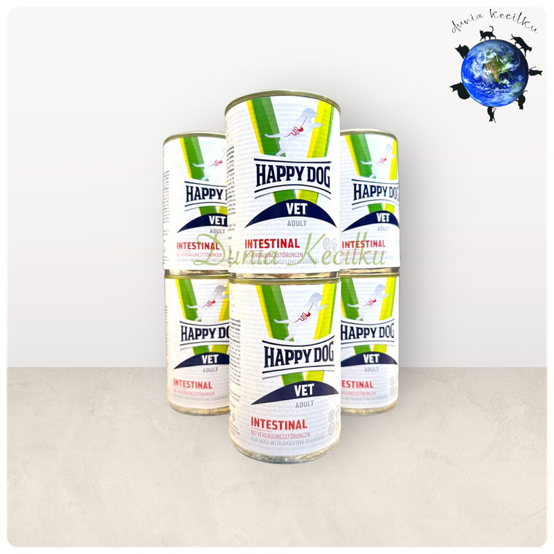 Jual Happy Dog Intestinal / Gastro Wet Food Kaleng Makanan Basas Khusus ...