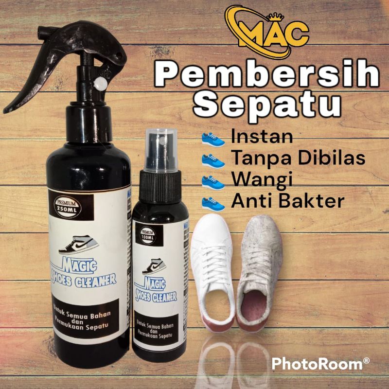 Jual Magic Shoes Cleaner- Pembersih Sepatu Spray Instan Siap Pakai ...