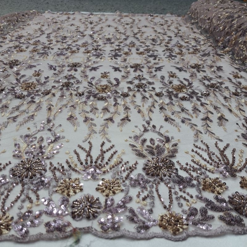 Jual Bahan Kain Tile Full Payet Jepang Model Flwr Like Harga Lebay ...