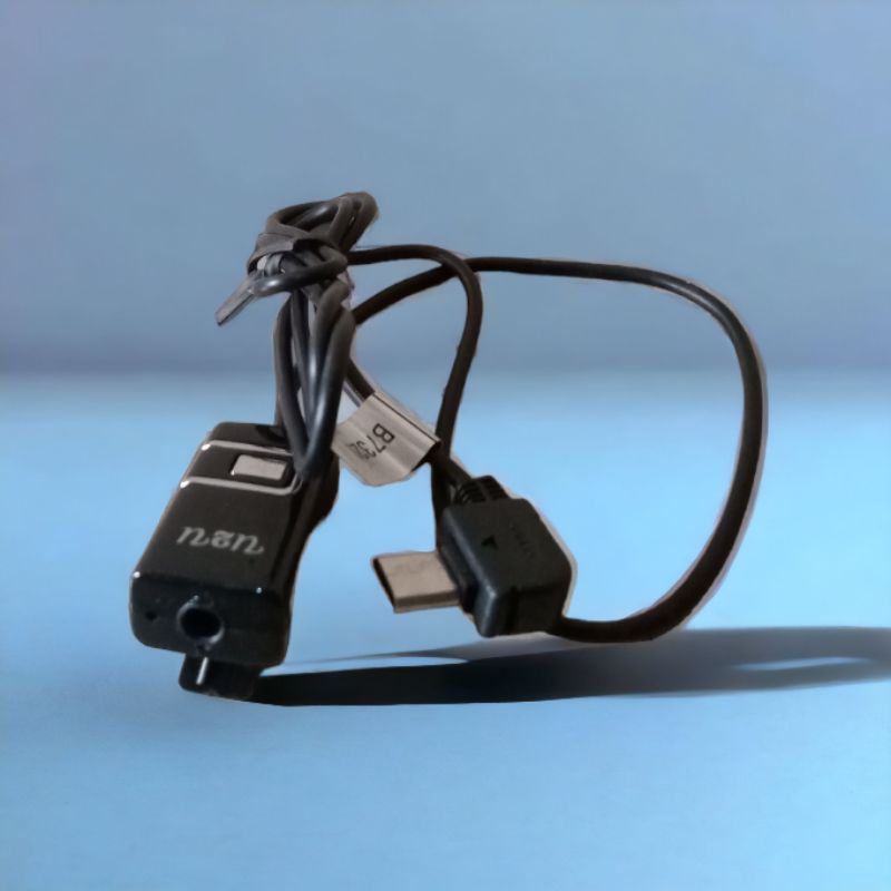 Jual Converter Kabel Audio Plus Mic U2U Jack Aux 3.5mm in to USB Micro ...