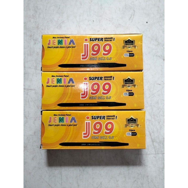 Jual Pulpen Jenia J99 Hitam (per lsn) | Shopee Indonesia