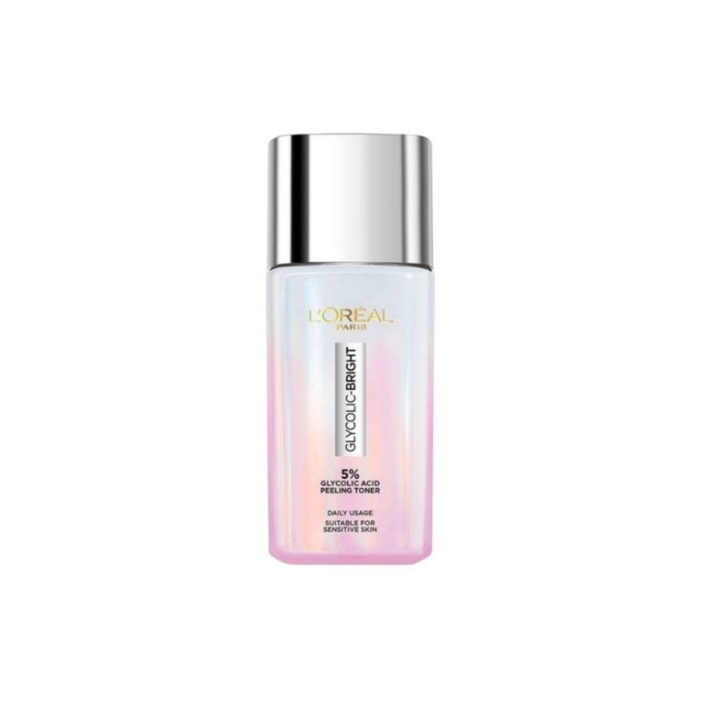 Jual LOREAL Glycolic - Bright Glowing Peeling Toner 65ml. | Shopee ...