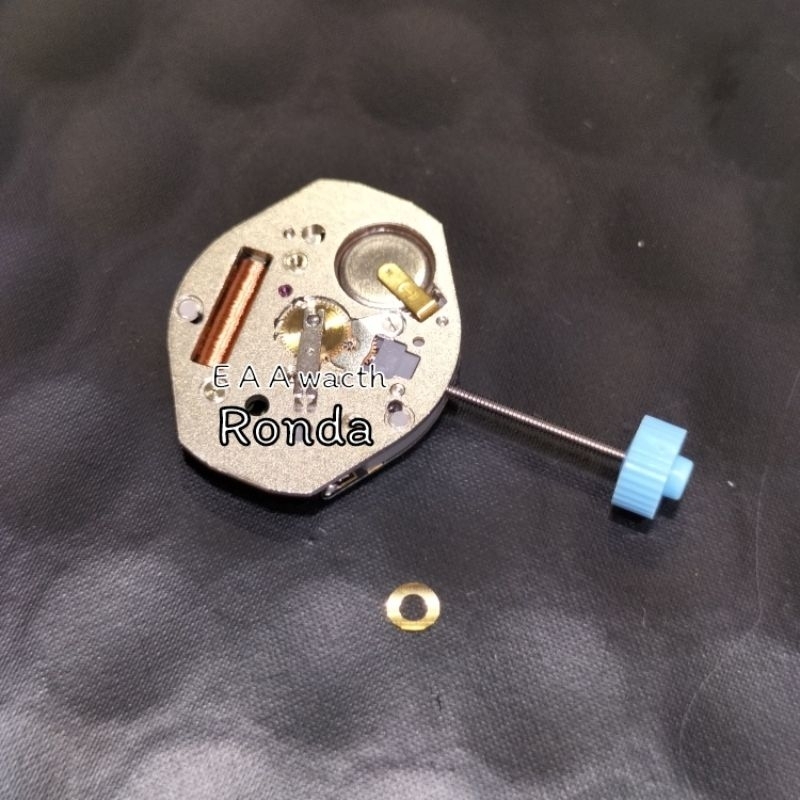 Jual MESIN JAM TANGAN RONDA MADE SWISS 762 DUA JARUM (2) | Shopee Indonesia