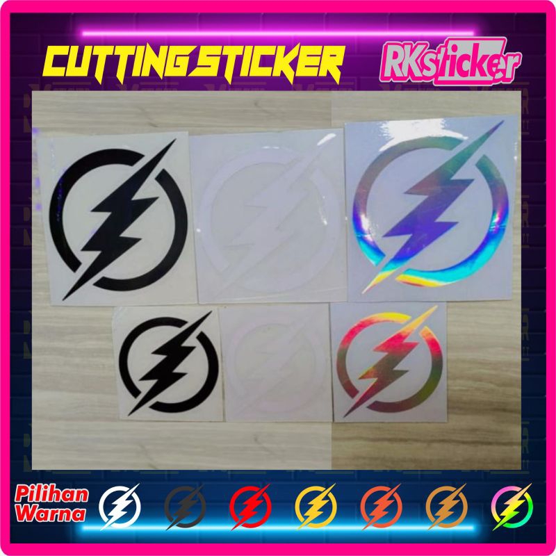 Jual STIKER LOGO PETIR STICKER CUTTING PETIR | Shopee Indonesia