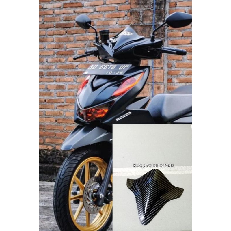Jual Visor all new honda beat esp beat deluxe carbon | Shopee Indonesia
