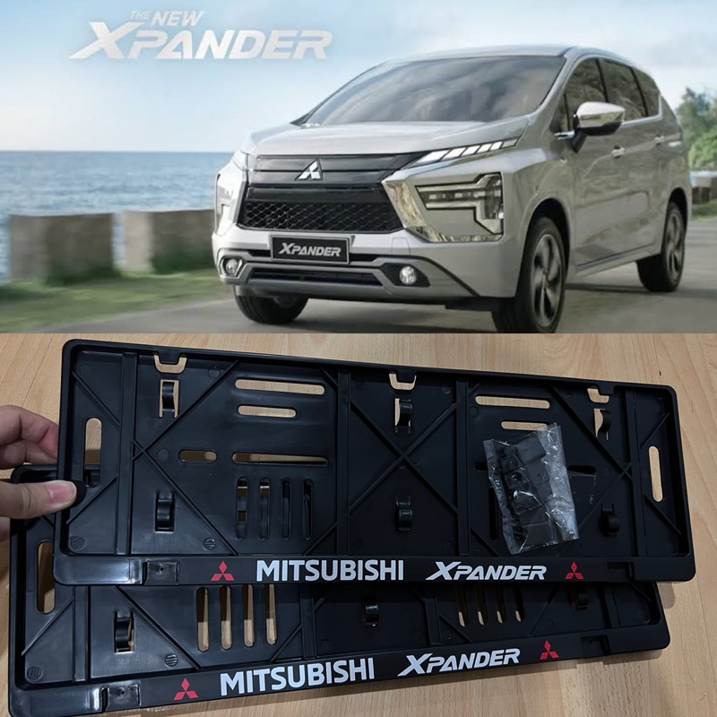 Jual Mitsubishi Xpander Dudukan frame plat nomor mobil | Shopee Indonesia