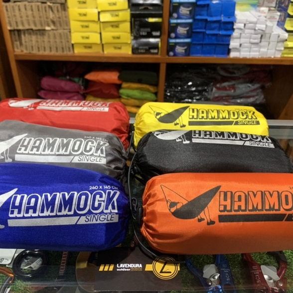 Jual hamok hammock ayunan outdoor lokal caming gunung pantai | Shopee ...