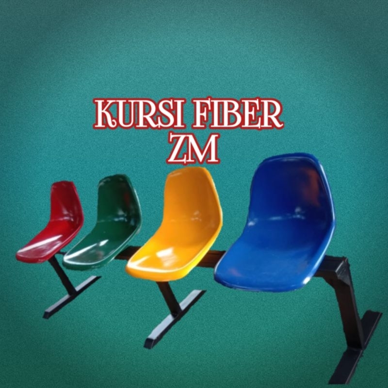 Jual KURSI TUNGGU FIBER 4in1 + BESI | Shopee Indonesia