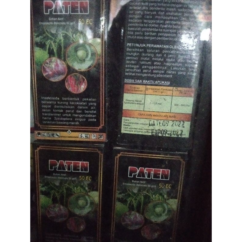 Jual obat pertanian insektisida PATEN 100ml | Shopee Indonesia