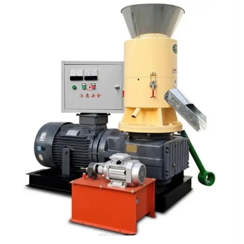 Jual Mesin cetak pelet kayu - wood pellet machine kapasitas 400-500kg ...