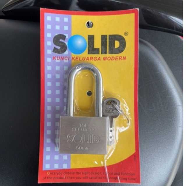 Jual Promo Gembok solid 809L 40 mm/ Gembok Solid 40 mm panjang/ GEMBOK ...