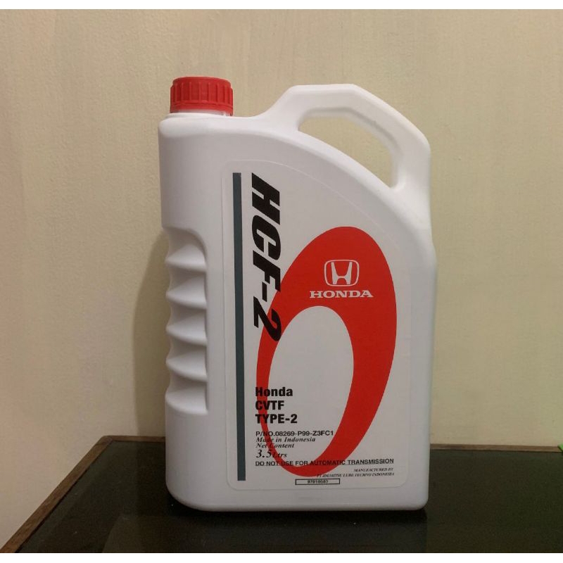 Jual Oli transmisi matic Honda HCF-2 galon 3,5 Liter (Honda CVT fluid) | Shopee Indonesia