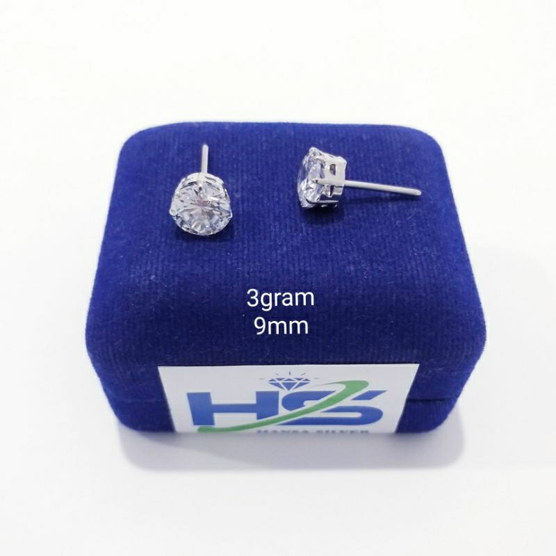 Jual Anting Perak Asli Silver 925 Lapis Emas Putih Model Giwang Tusuk ... Jual Anting Perak Asli Silver 925 Lapis Emas Putih Model Giwang Tusuk ...