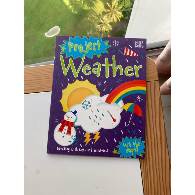 Jual Buku activity anak MILES KELLY Project Weather | Shopee Indonesia