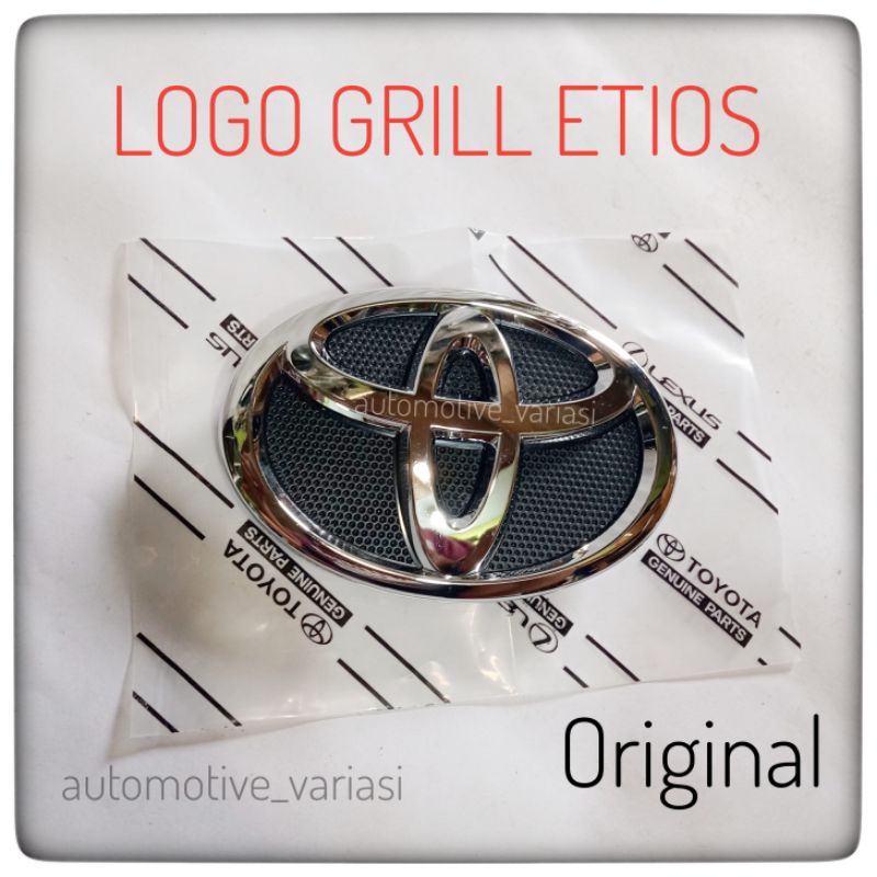 Jual Logo Grill Etios Valco Logo Depan Etios Lambang Depan Etios Logo ...