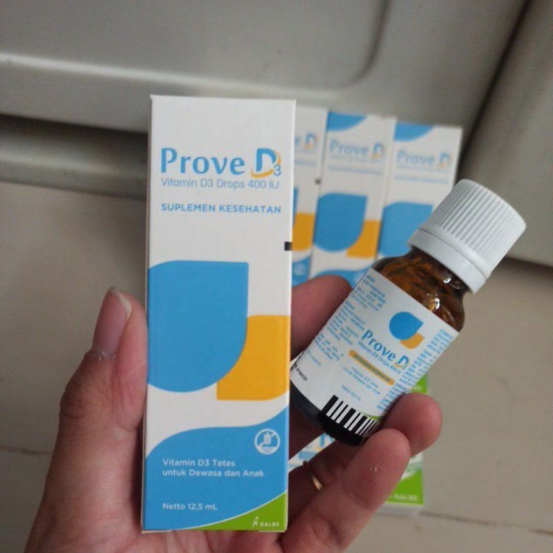 Jual Prove Vitamin D3 400iu 400 iu drop drops anak dan Prove 1000 UI D ...