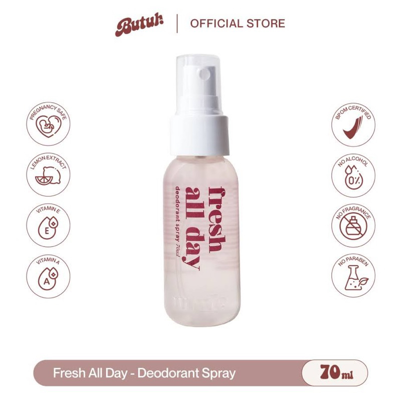 Jual Butuh Deodorant / Deodorant Spray KEMASAN BARU | Shopee Indonesia