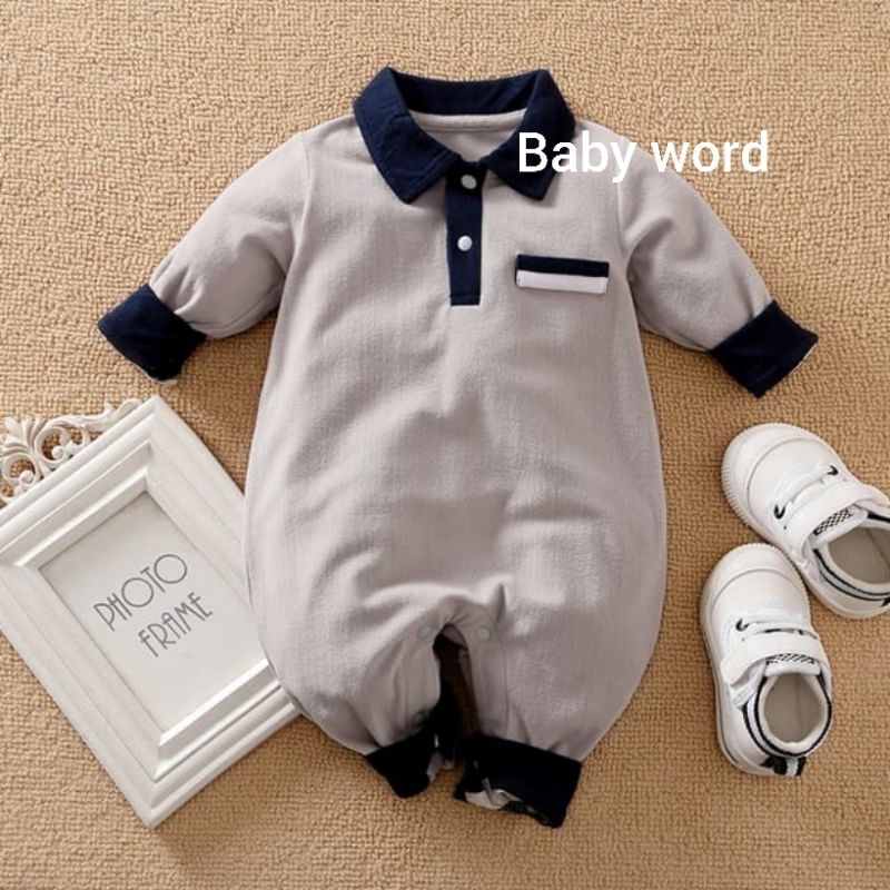 Jual SLEEPSUIT ROMPER KERAH FASHION (SNI) | Shopee Indonesia