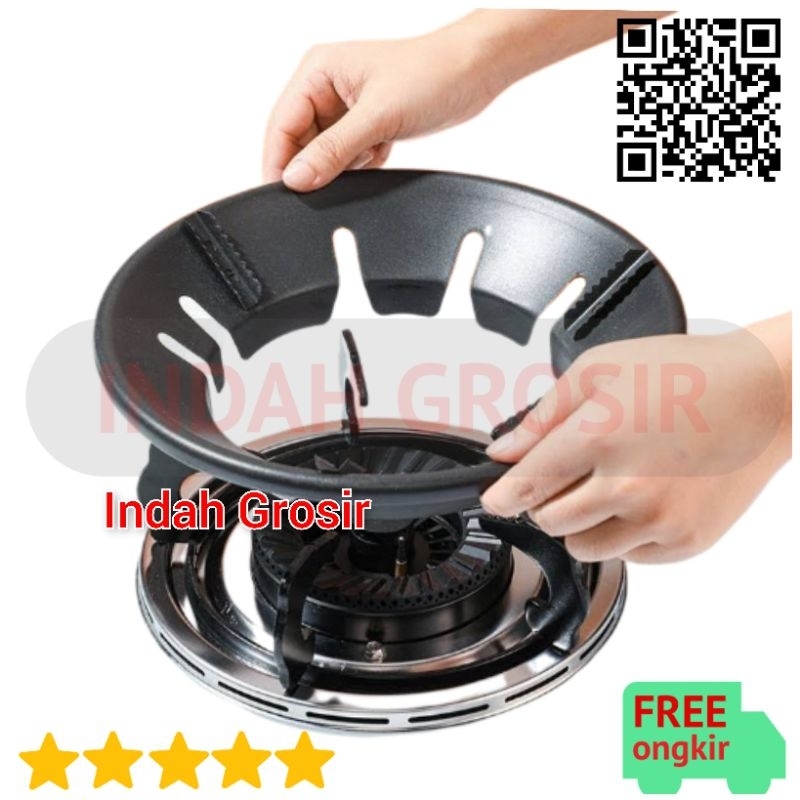 Jual COVER API TEBAL pelindung anti angin kompor gas ( cocok untuk kaki ...