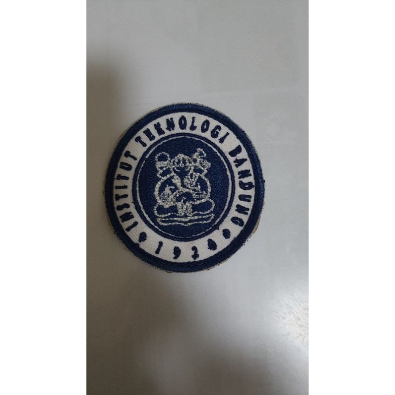 Jual Bordir Logo ITB Biru diameter 7cm | Shopee Indonesia